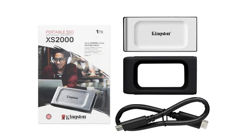 Kinsgton XS2000, débit 2 Go/s dans un boîtier résistant IP55 - Rue ...
